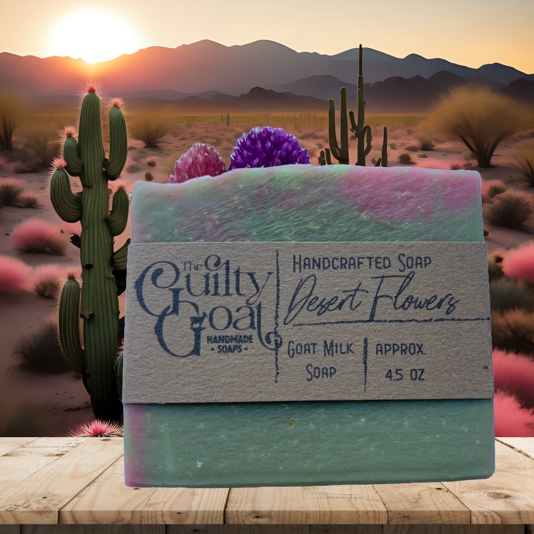 Desert Flowers Soap – The Guilty Goat